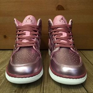 Jordan | Shoes | New Air Jordan Pink Rose Mid | Poshmark